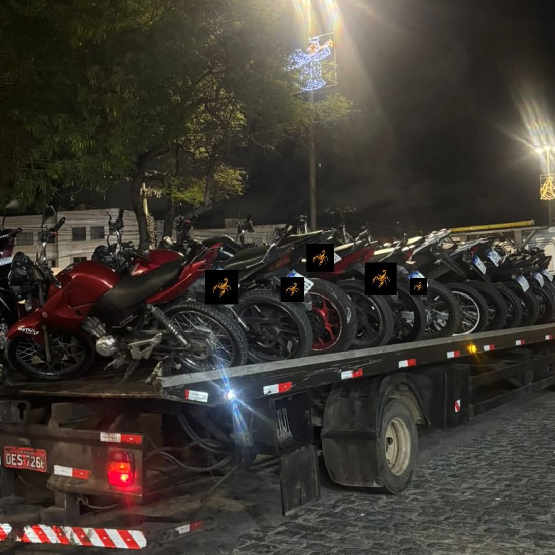 Mais de 40 motocicletas são apreendidas em operação contra prática do ...